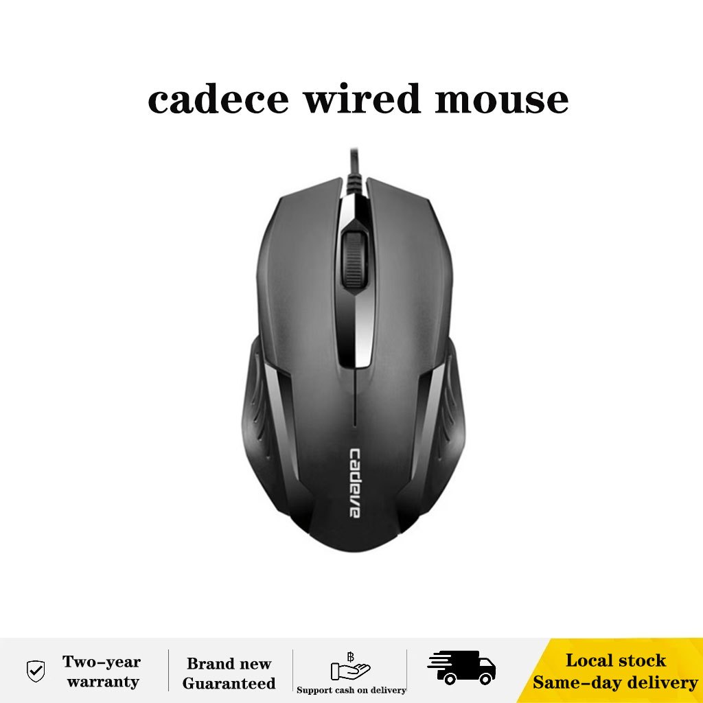 same day shipping Cadeve USB Wired Gaming Mouse for PC Laptop Optical ...