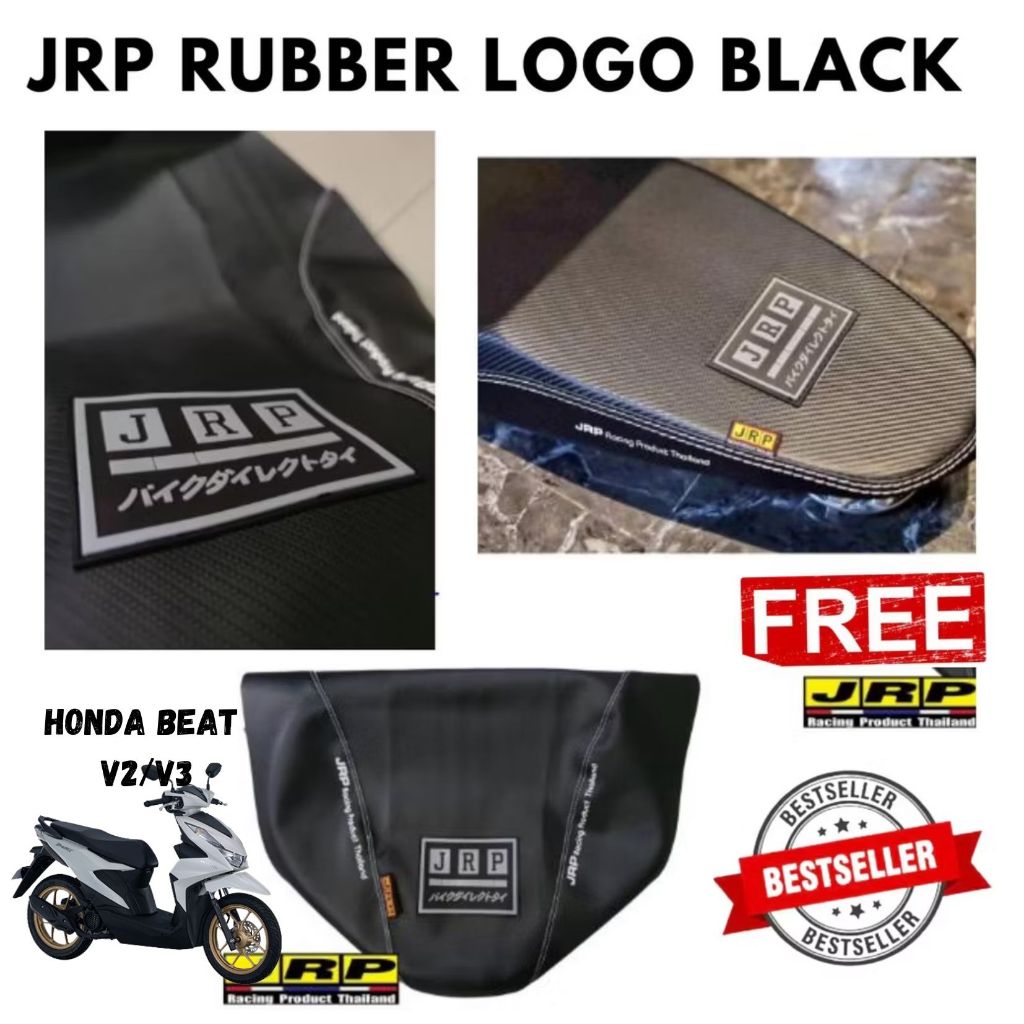 CY ORIGINAL HONDA BEAT FI V2/V3 JRP BLACK EDITION THAILAND SEAT COVER FOR MOTORCYCLE | Shopee ...