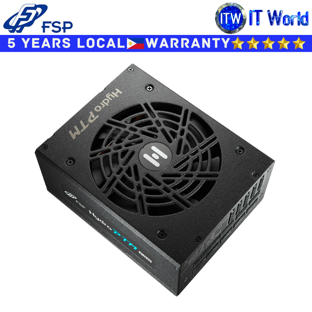 FSP PSU 1200W Power Supply Unit Hydro PTM Pro ATX3.0 PCIe5 80+ Platinum ...