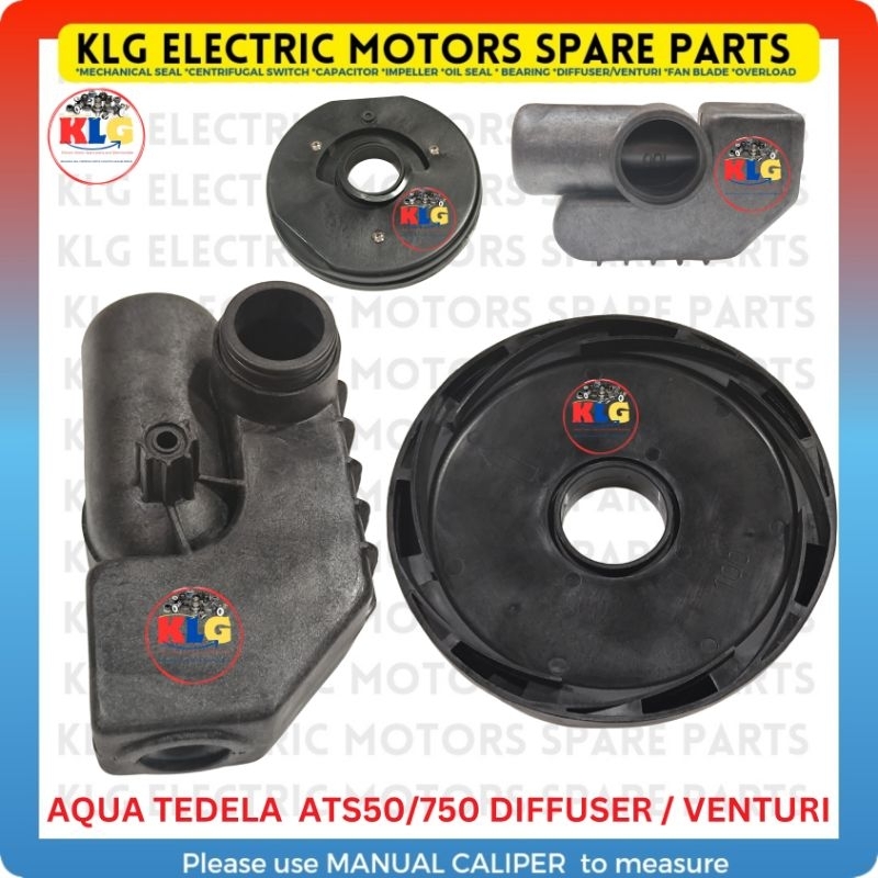Aqua tedela DIFFUSER / GUIDE VANE ATS 750 ATS 550 water pump | Shopee ...