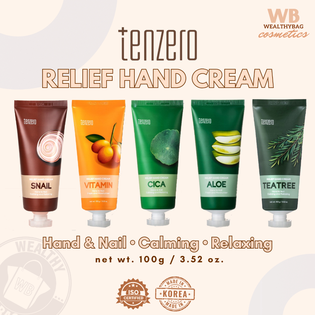 Korean Hand Cream - Hand Lotion (Smoothes Palm, Anti-Watery Hands, Anti-Kalyo sa Kamay) Tenzero ...