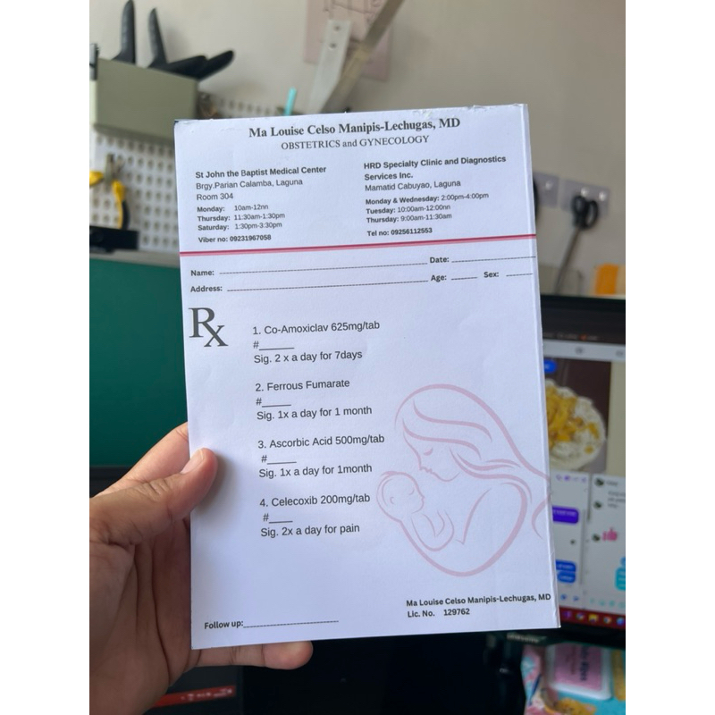 Rx notepads 100sheets 70gsm | Shopee Philippines