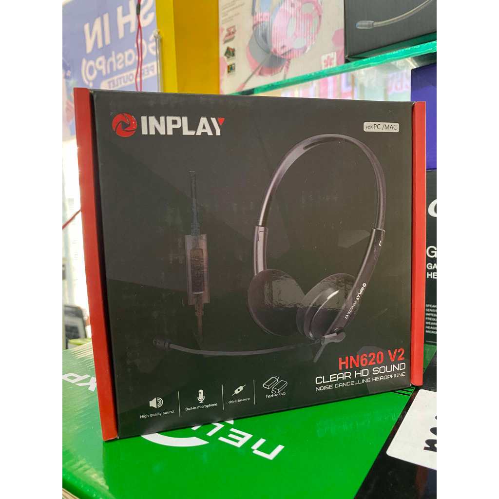 INPLAY HN620 V2 NOISE CANCELLING HEADSET | Shopee Philippines