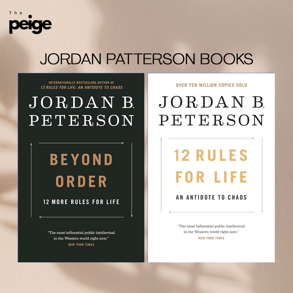 Jordan Peterson Books - Beyond Order 12 Rules for Life | Shopee Philippines