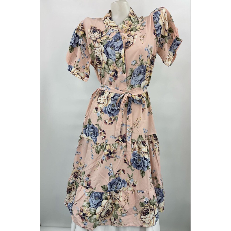 sanyan s3 Floral Dress For Women Casual Midi Dress Printed Summer ...