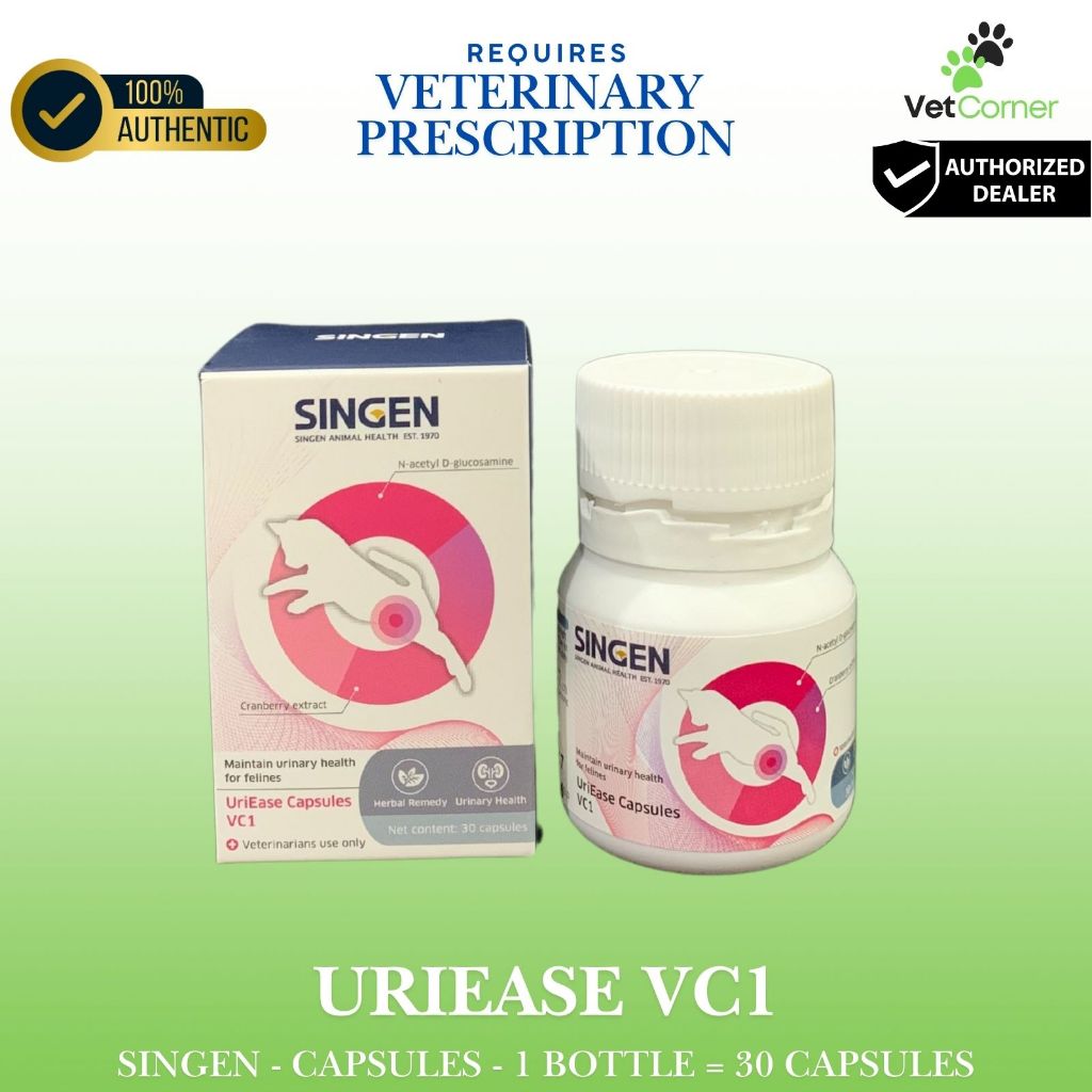 SINGEN - UriEase Capsules VC1 - 1 Bottle = 30 Capsules | Shopee Philippines