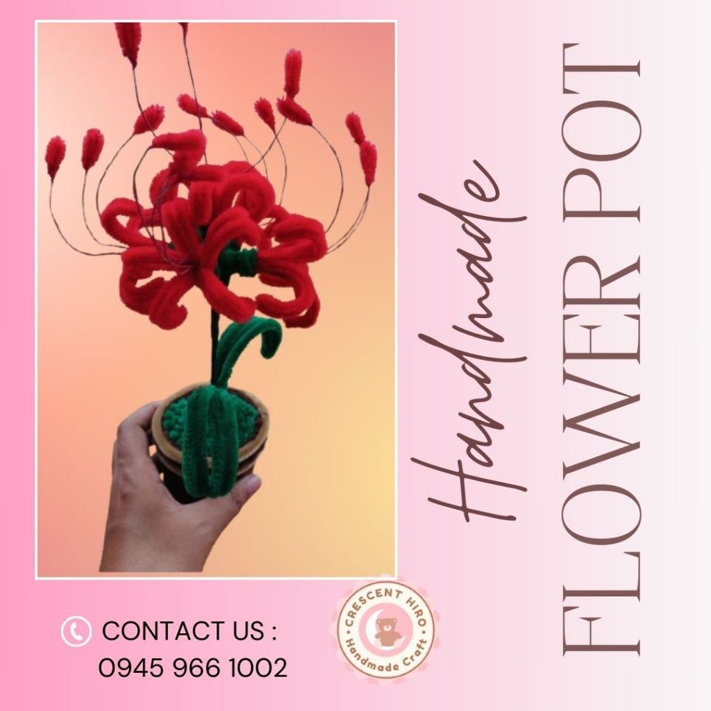 SPIDER LILY FLOWERPOT | FUZZY WIRE | Shopee Philippines
