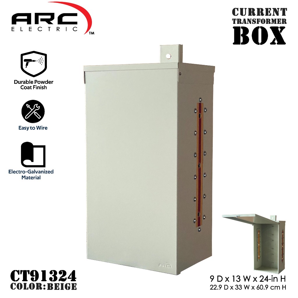 ARC NEMA 3R Current Transformer Box 18ga CT Cabinets Enclosure ...
