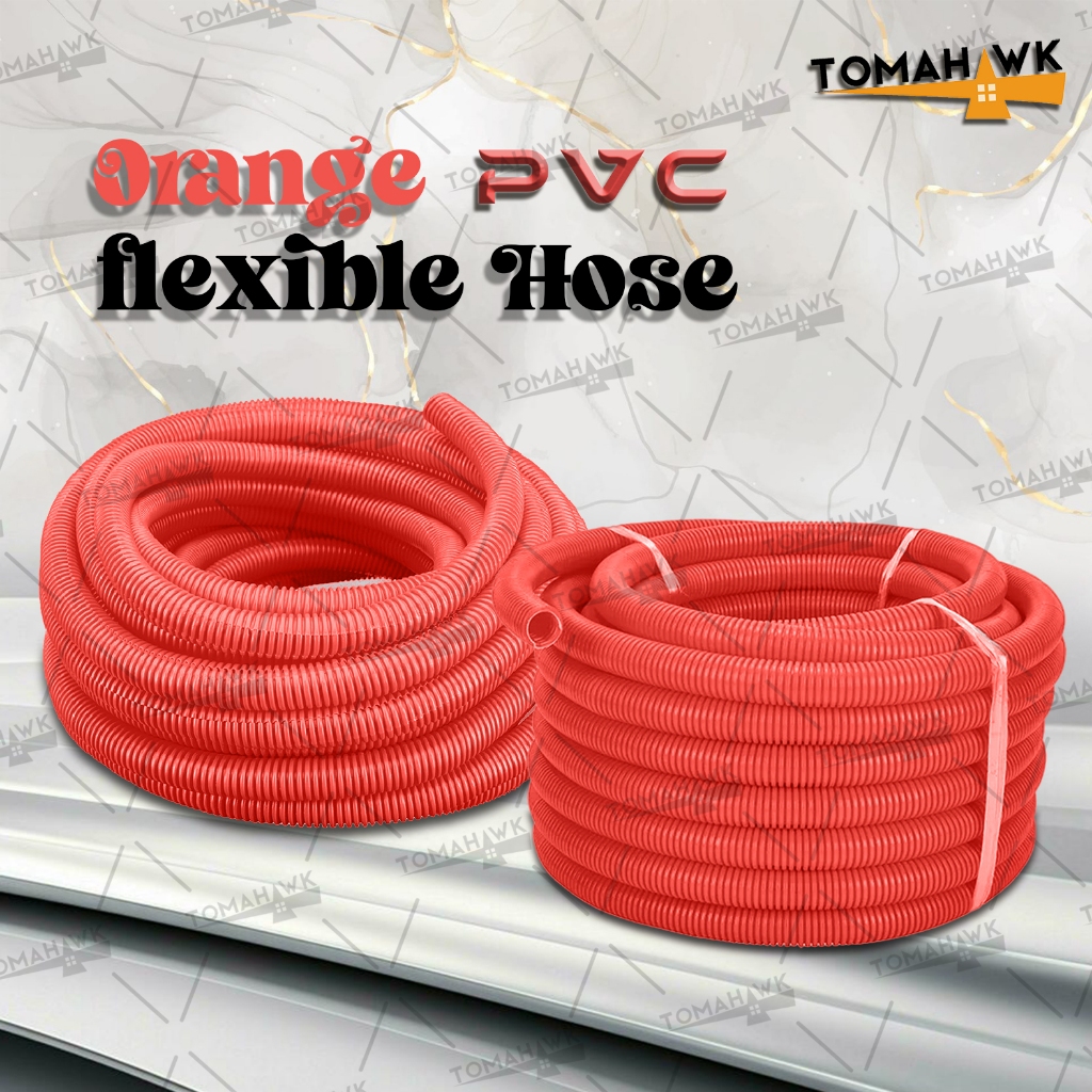TOMAHAWK EUROFLEX PVC FLEXIBLE HOSE HIGH QUALITY 1/2" 3/4" 1" 50METERS/100METERS ELECTRICAL ...
