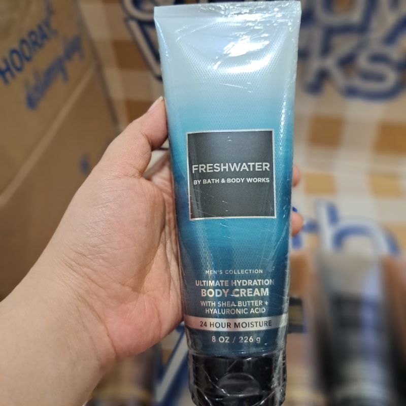 Original Bath & Body Works USA FRESHWATER Men's Ultimate Hydration Body ...
