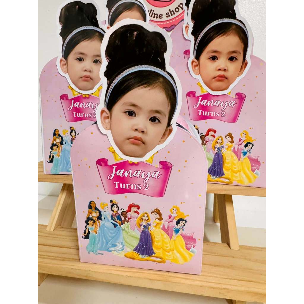 Arch Party lootbag gable box for birthday christening Customized ...