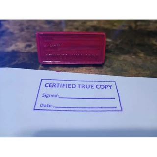 Shop certified true copy stamp for Sale on Shopee Philippines