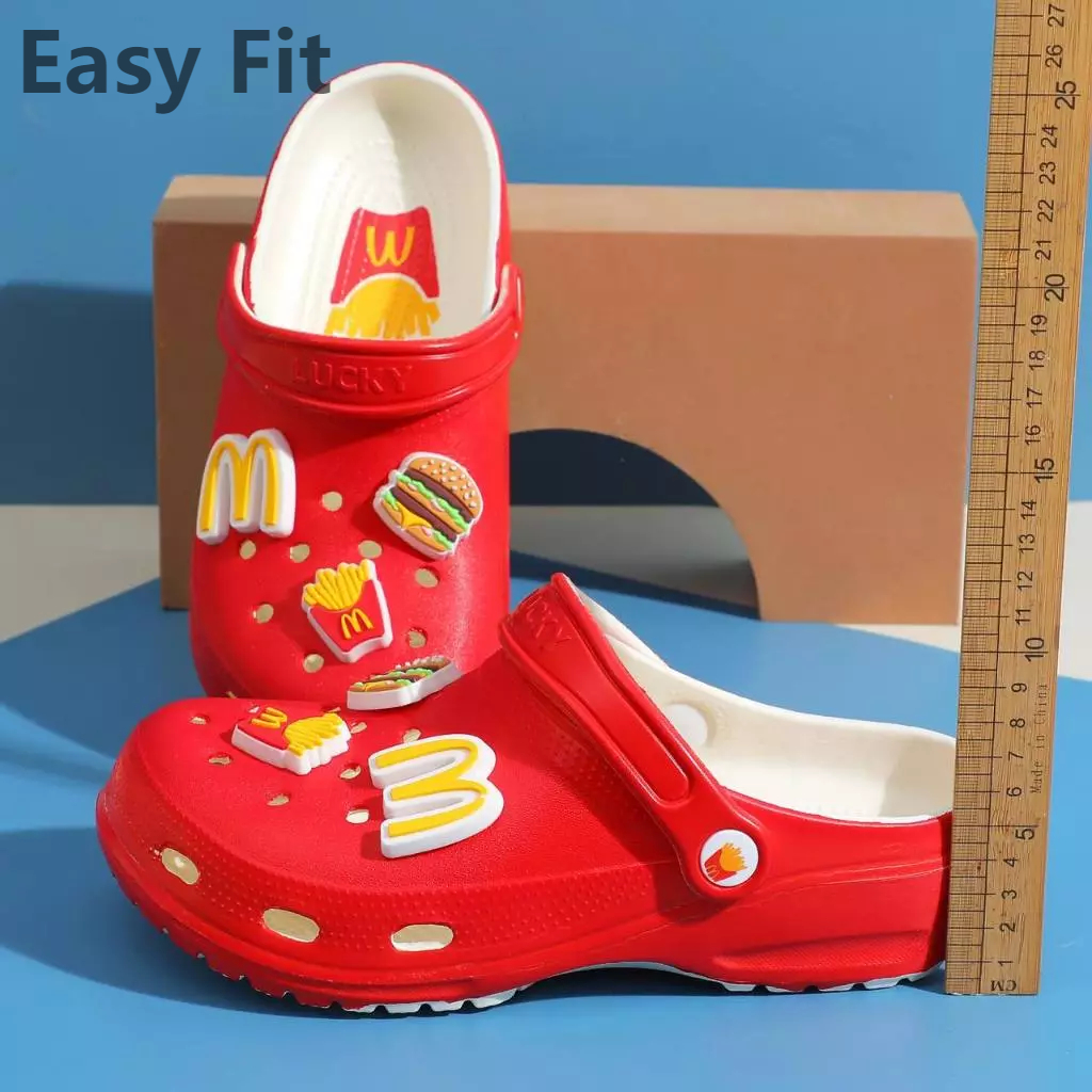 Easyfit Clogs McDonald’s Co-Branded Women's Cute Sandals In Bright with ...