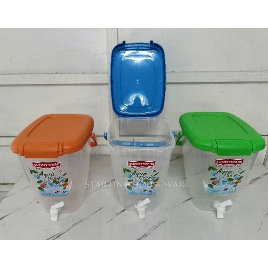 #9828-S 12LITER SUNNYWARE AQUA VEND JUICE ( RANDOM COLOR) | Shopee ...