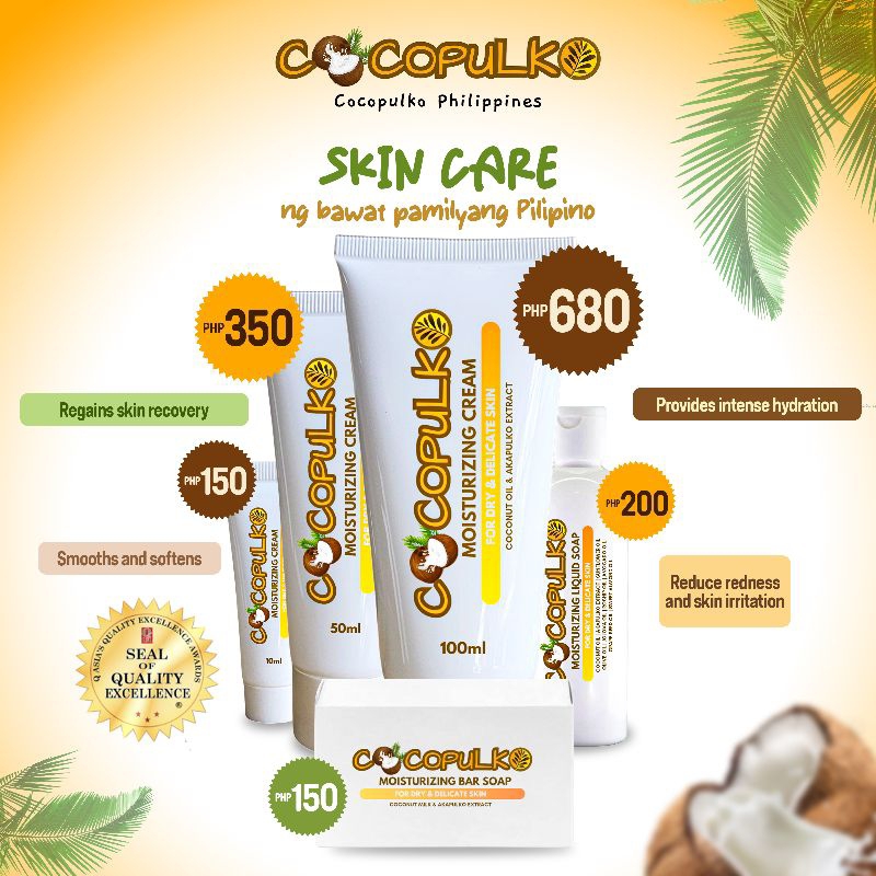 COCOPULKO moisturizing cream ALL SIZES | Shopee Philippines