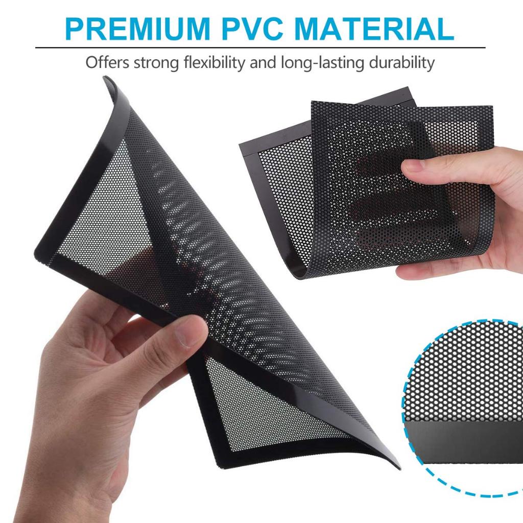 PVC Magnetic Computer Mesh Dust Filter Universal PC Computer Case ...