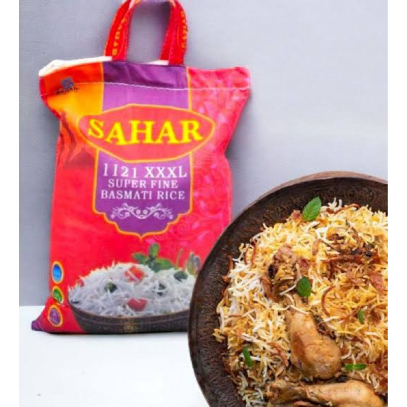 SAHAR super long grain rice 1121 XXXL best for biryani and diabetic ...