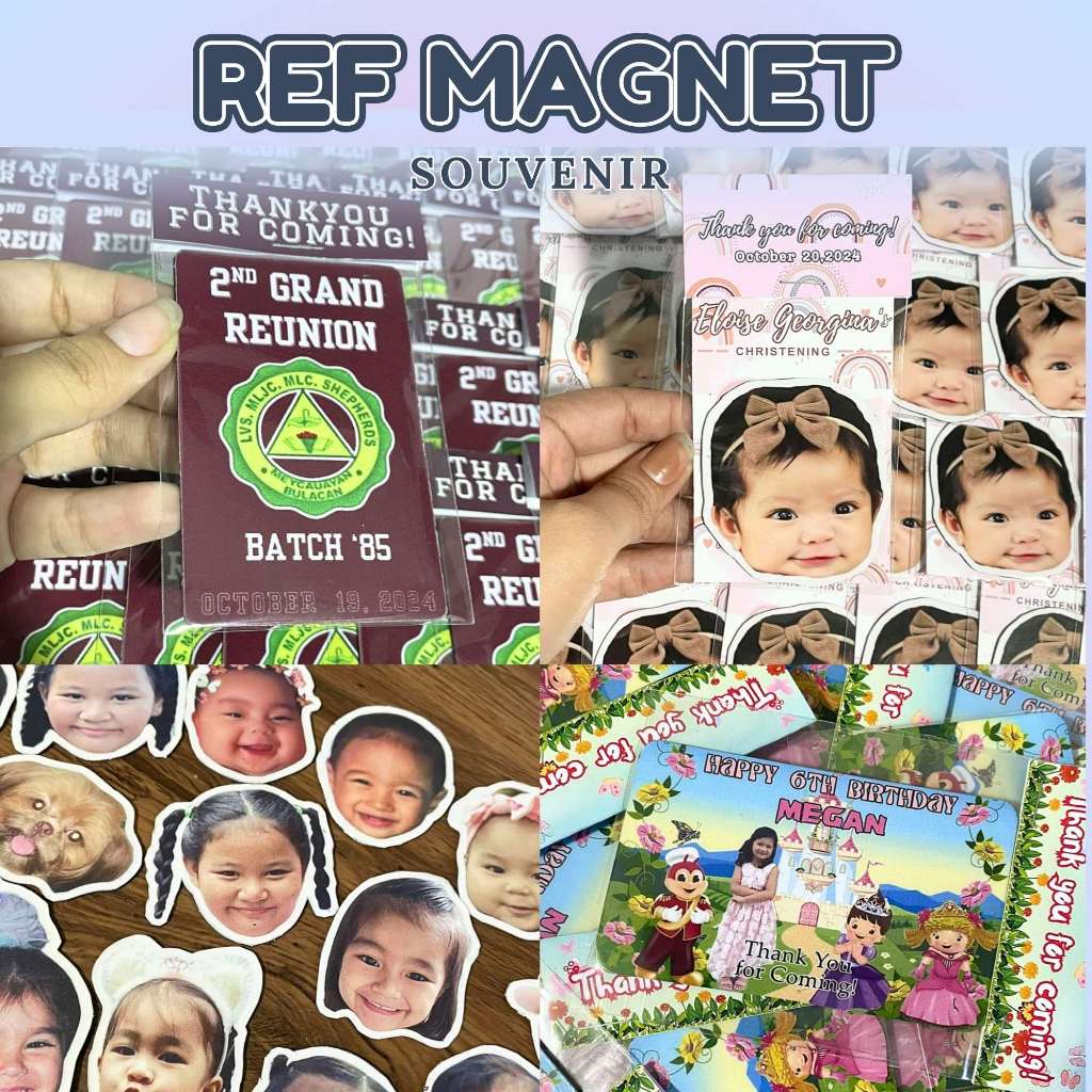 SOUVENIR REF MAGNET ATM SIZE AND CUTOUT | Shopee Philippines