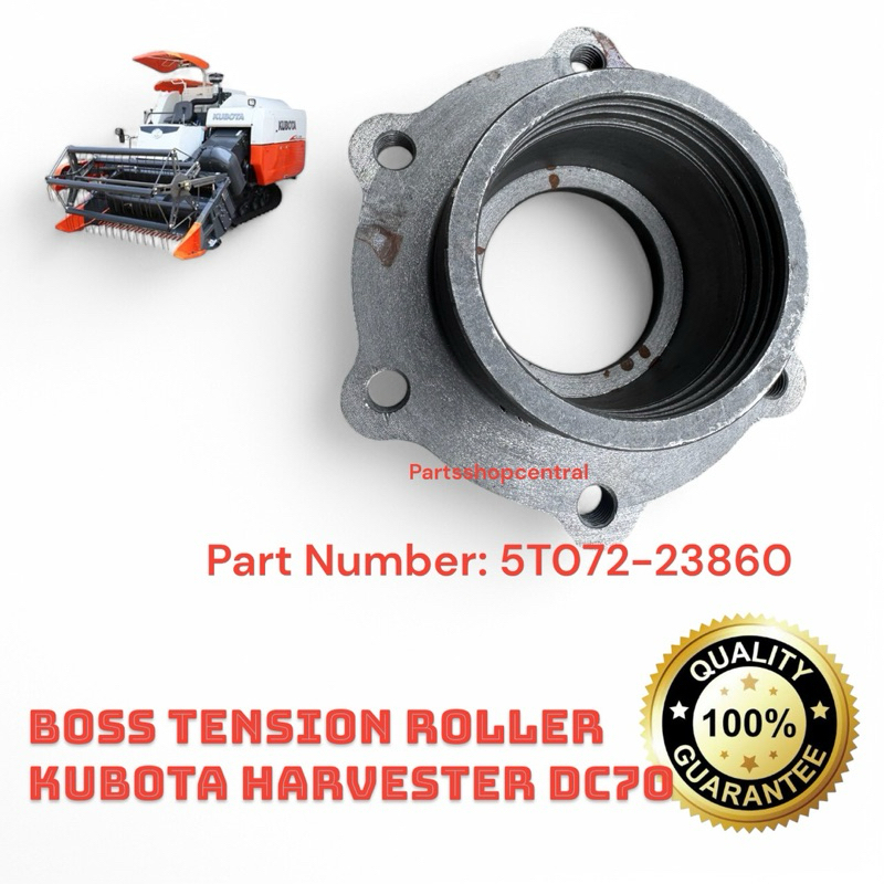 Boss Tension Roller 5T072-23860 Kubota Harvester DC70 | Shopee Philippines