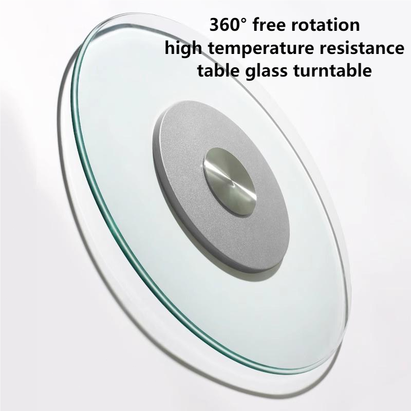 360°Turntable Tempered glass round table Turntable base Household table ...