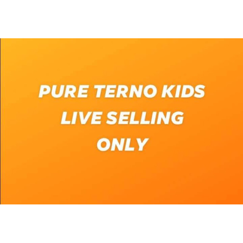 PURE TERNO KIDS (MINERS ONLY) | Shopee Philippines