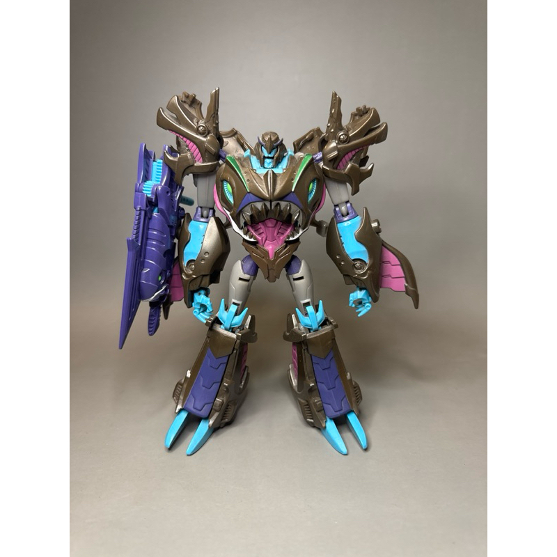 Transformers Prime Rid Beast hunters Sharkticon Megatron voyager class ...