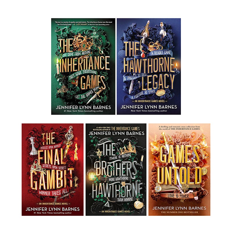 The Hawthorne Legacy The Inheritance Games Jennifer Lynn Barnes Final Gambit Shopee Philippines