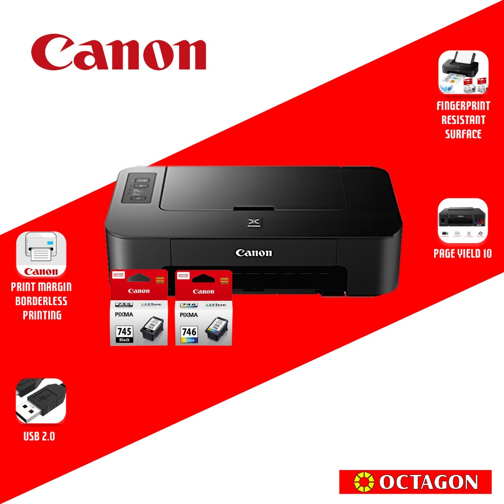 CANON PIXMA TS207 SFP PRINTER (PG745/CL746) | Shopee Philippines