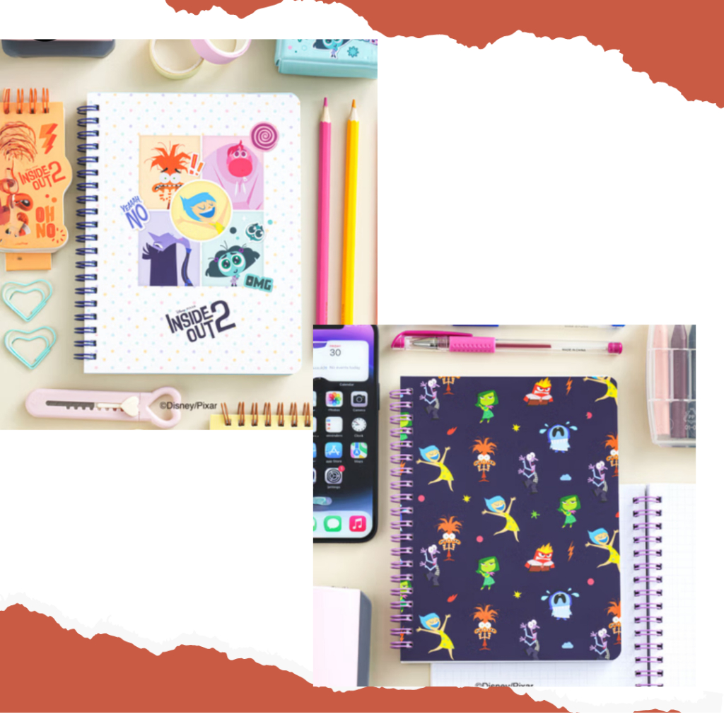DAISO KOREA - Inside Out 2 Spring Notebook 80 Sheets | Shopee Philippines