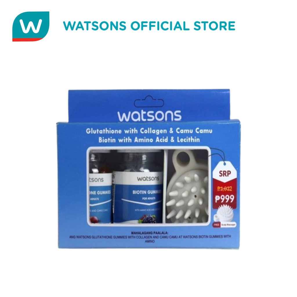 WATSONS GENERICS Healthy Hair & Skin Supplement Bundle | Shopee Philippines