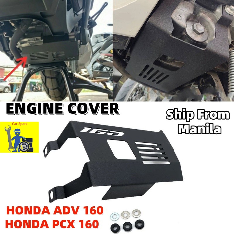 Carspark ENGINE GUARD NEW HONDA ADV 160/HONDA PCX 160 (2022-2023) COVER ...