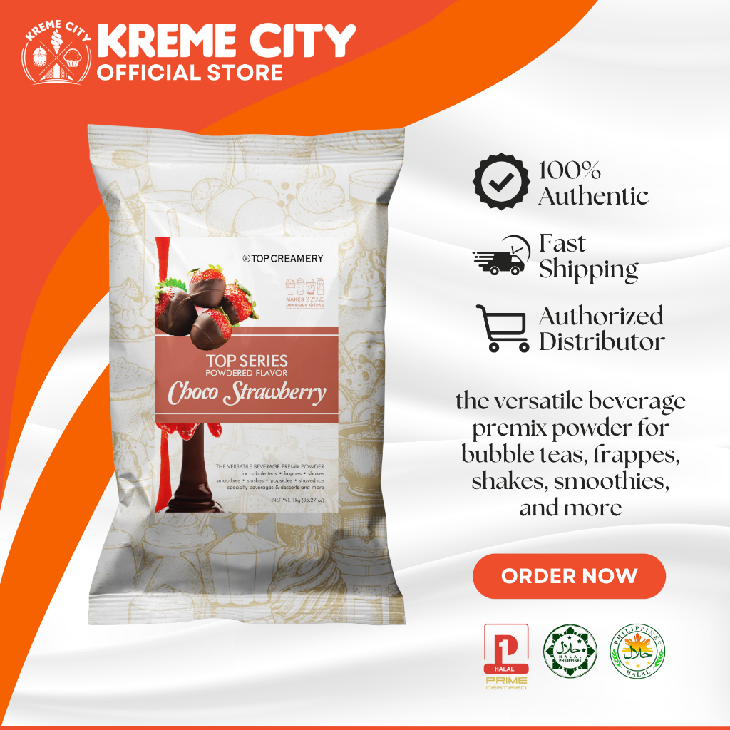 TOP Creamery Top Series Choco Strawberry Powdered Flavor Beverage ...