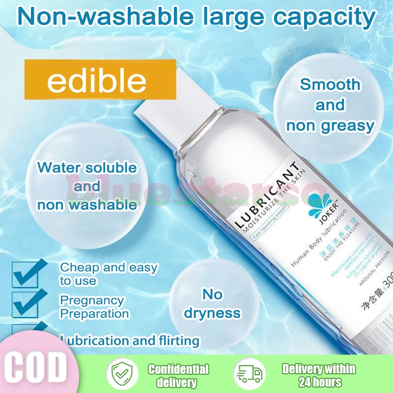 Joker 200/300ml Premium edible Water-Based Sex Lubricant For Anal Or Vagina Lube Sex Toy ...