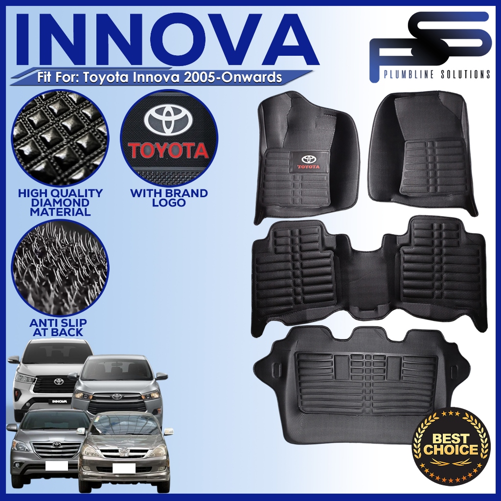 5D / Carbon Fiber / Diamond Toyota Innova V G J E 2005 - 2015 Deepdish ...