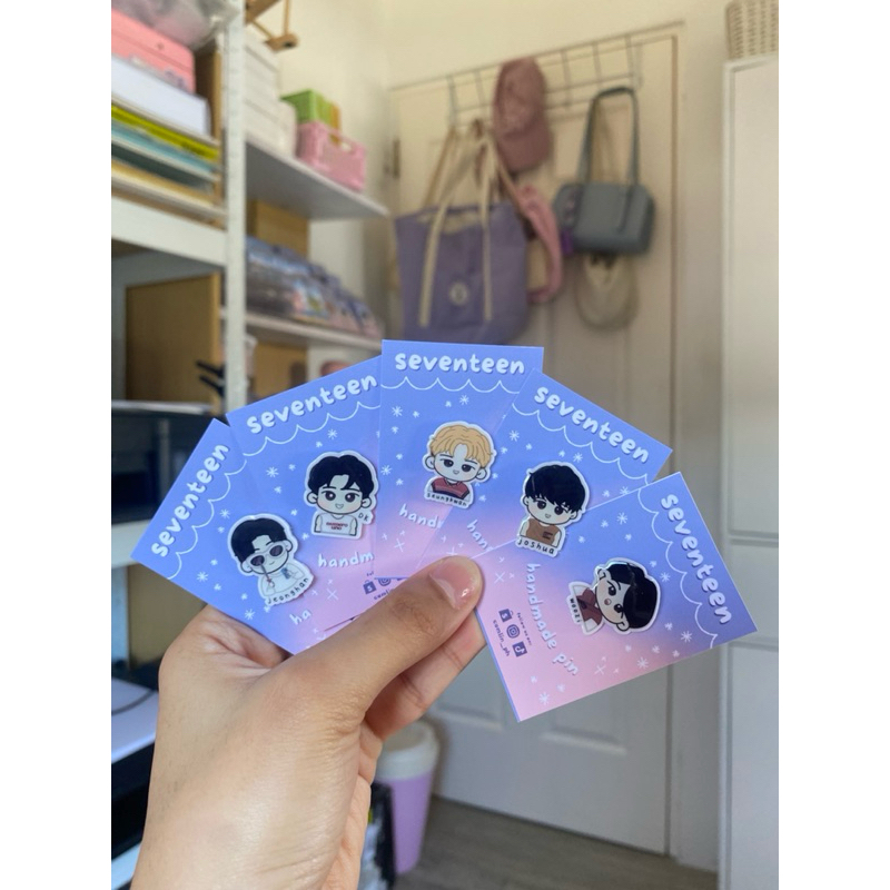 Mini SEVENTEEN Handmade Pins | Shopee Philippines