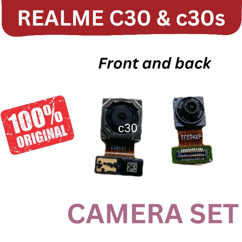 realme c30 / c30s / c33 /camera set original front and back | Shopee ...