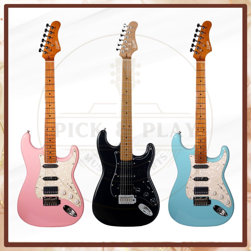 Luxars High-End ST Electric Guitar – Model S-G20 | Shopee Philippines