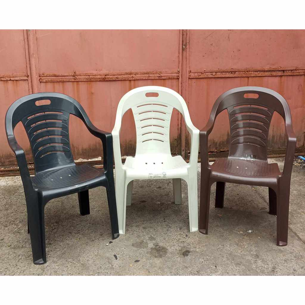 CHAIR WITH ARM REST PLASTIC CHAIR STOCK #5602 (MAXIMUM ORDER OF 3PCS ...