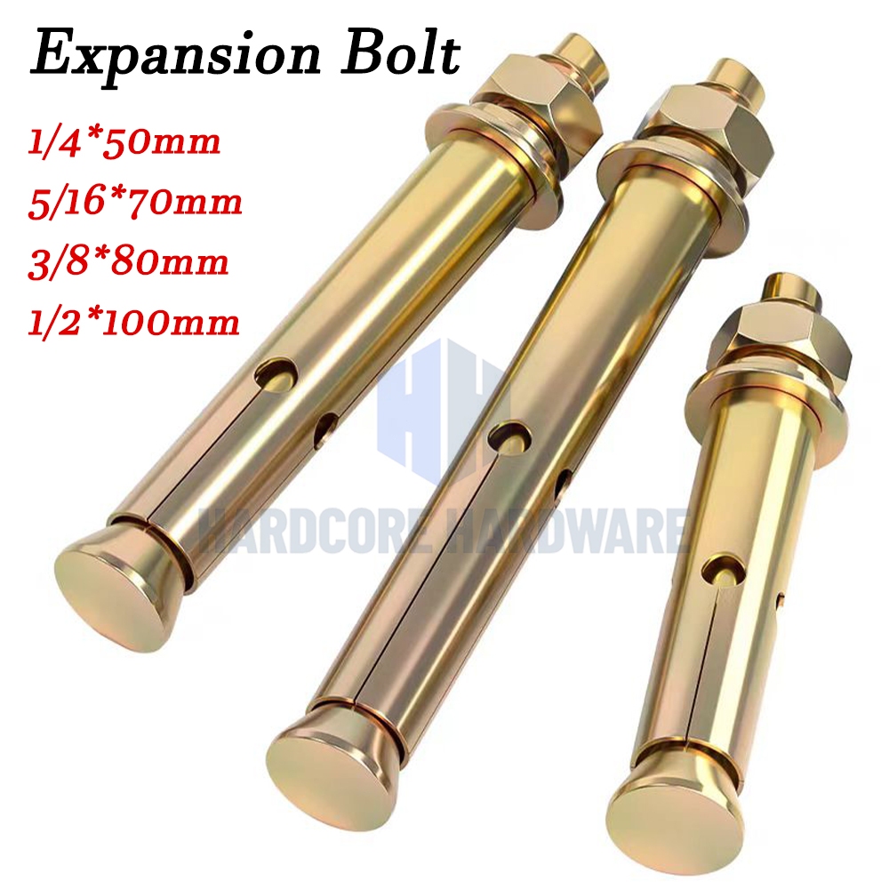 HH (PER PIECE) Expansion Bolt Screw Dynabolt /Dyna Bolt/ Anchor Bolt 1/ ...