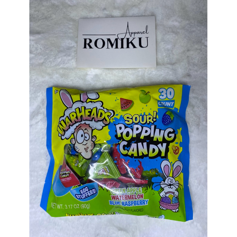 WARHEADS SOUR POPPING CANDY | Shopee Philippines