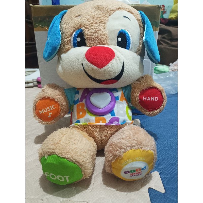 Smart Stages Puppy - Fisher Price Laugh & Learn Interactive Doll (Pre ...