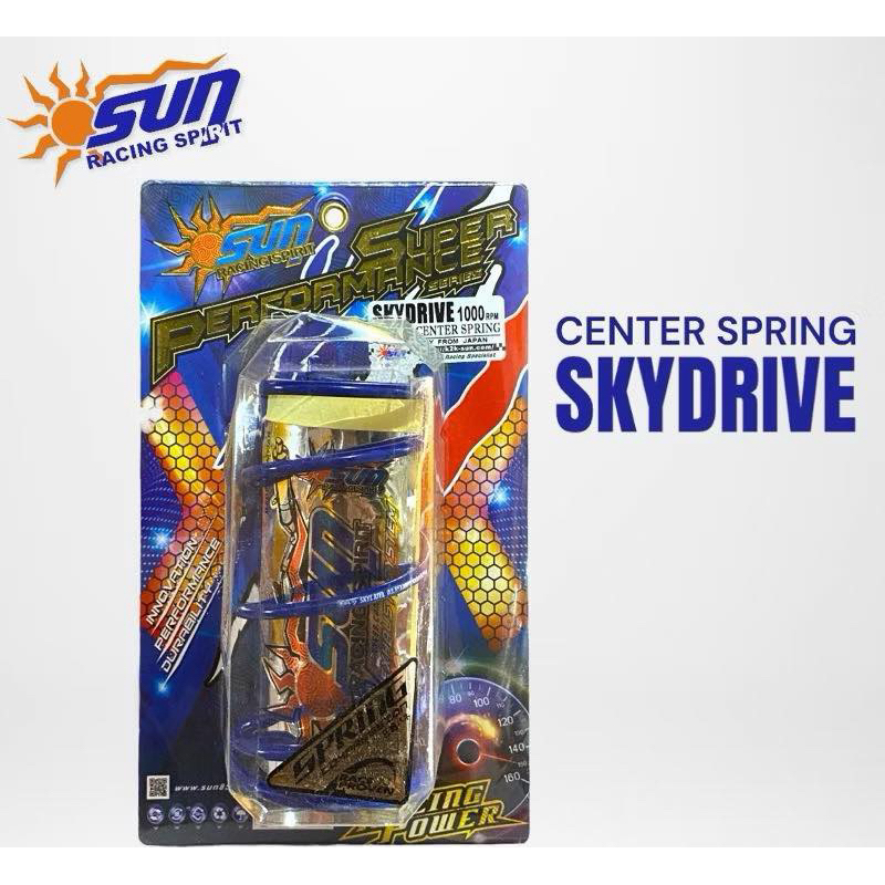 SUN RACING CENTER SPRING SKYDRIVE 125 CARB 1000RPM/1500RPM | Shopee ...