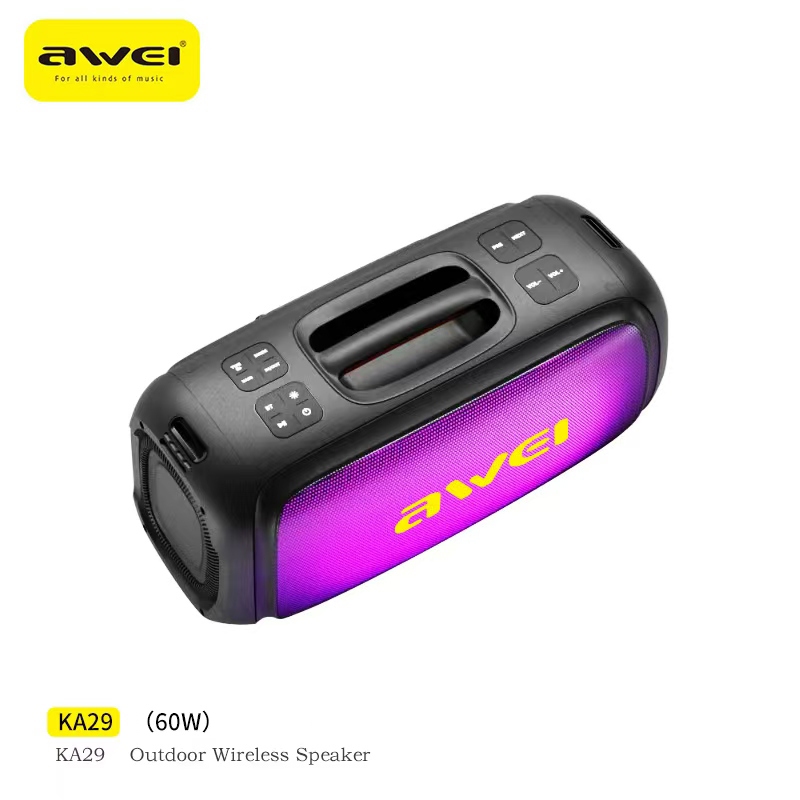 AWEI MODEL KA29 RGB WIRELESS SPEAKER | Shopee Philippines
