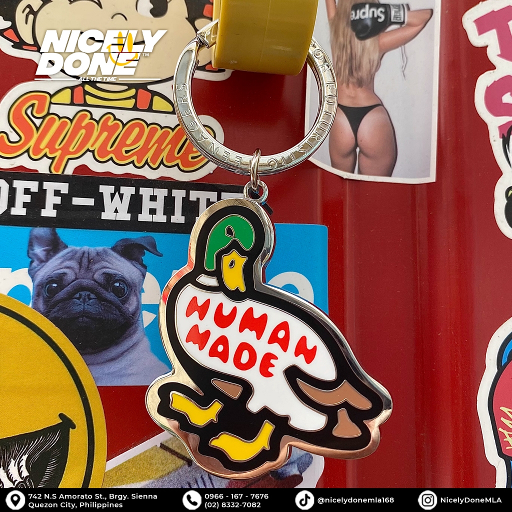 NICELYDONE Human Made Keychain | Shopee Philippines