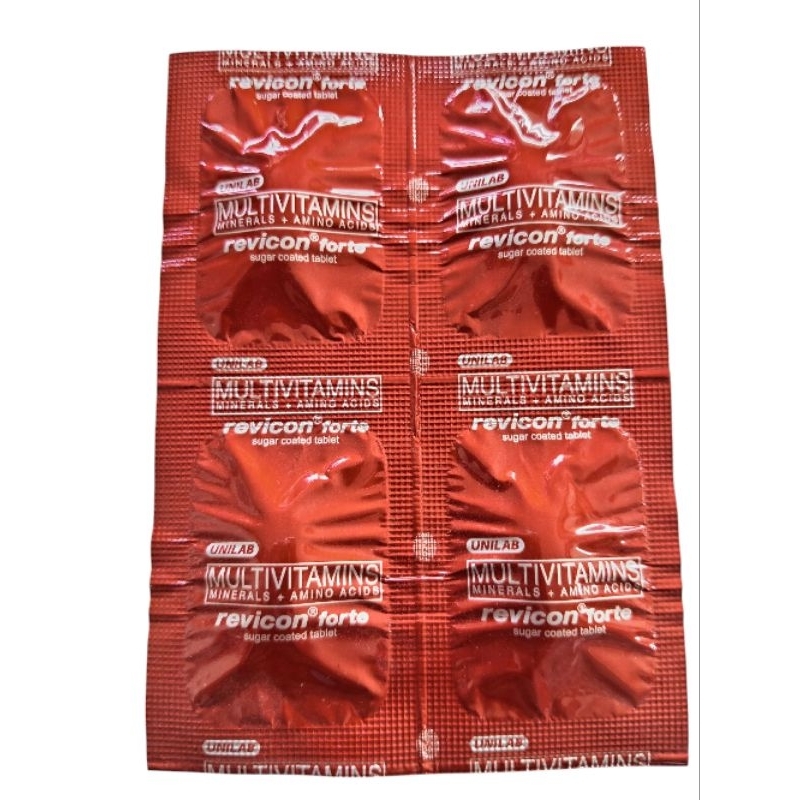 Unilab REVICON FORTE (4pcs per order) | Shopee Philippines