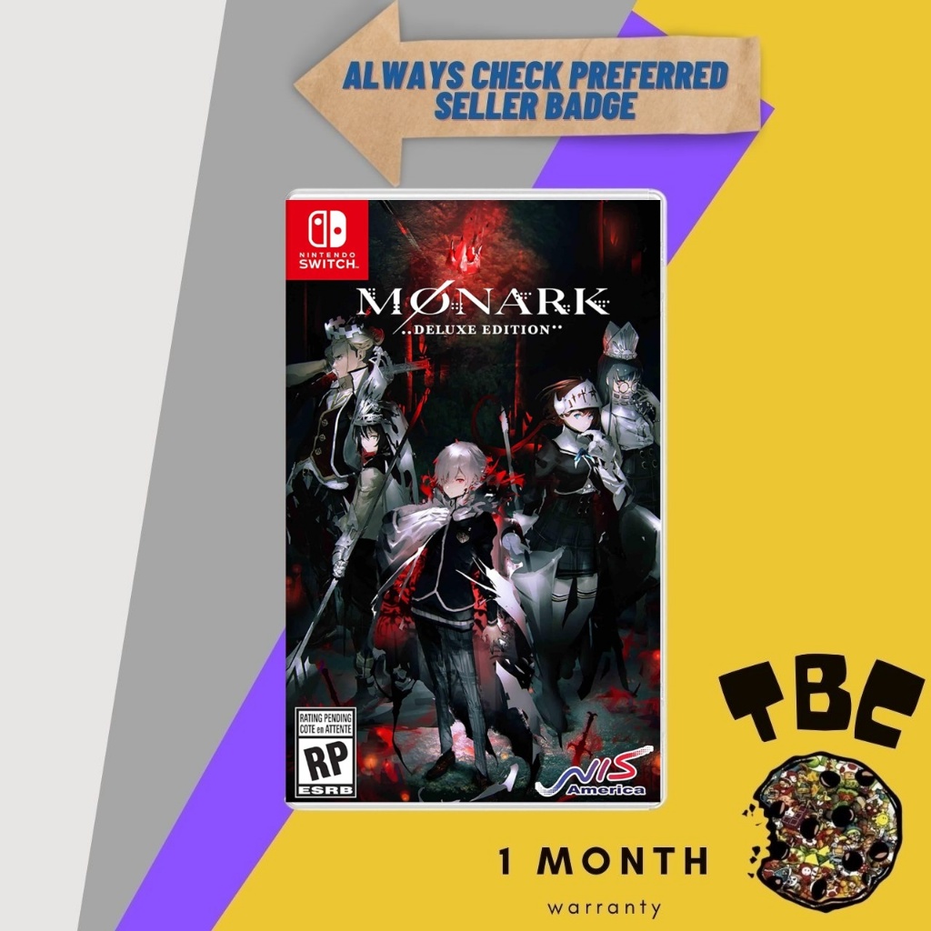 Switch Monark: Deluxe Edition - Nintendo Switch [US] | Shopee Philippines