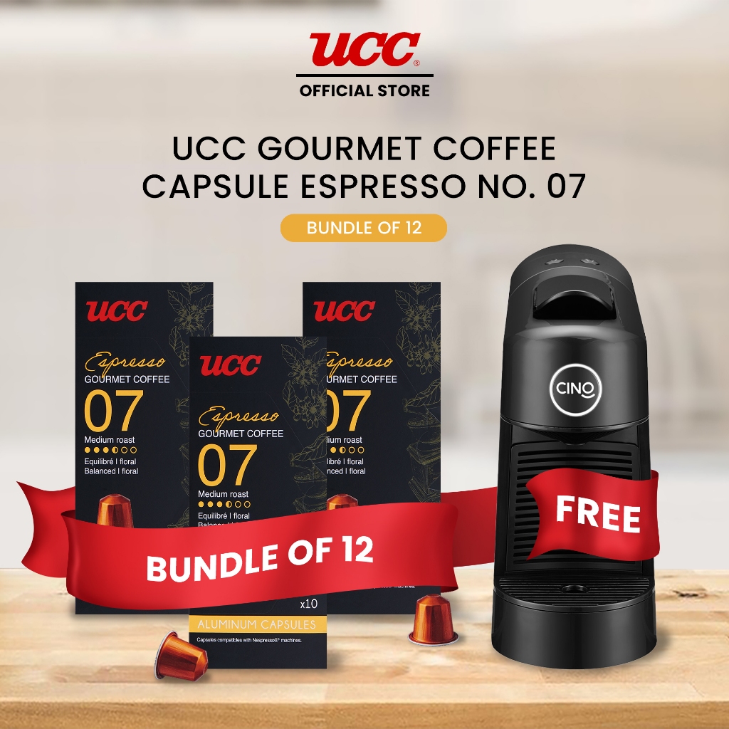 UCC Holiday Coffee Experience Set Espresso No. 07 Bundle of 12 ...