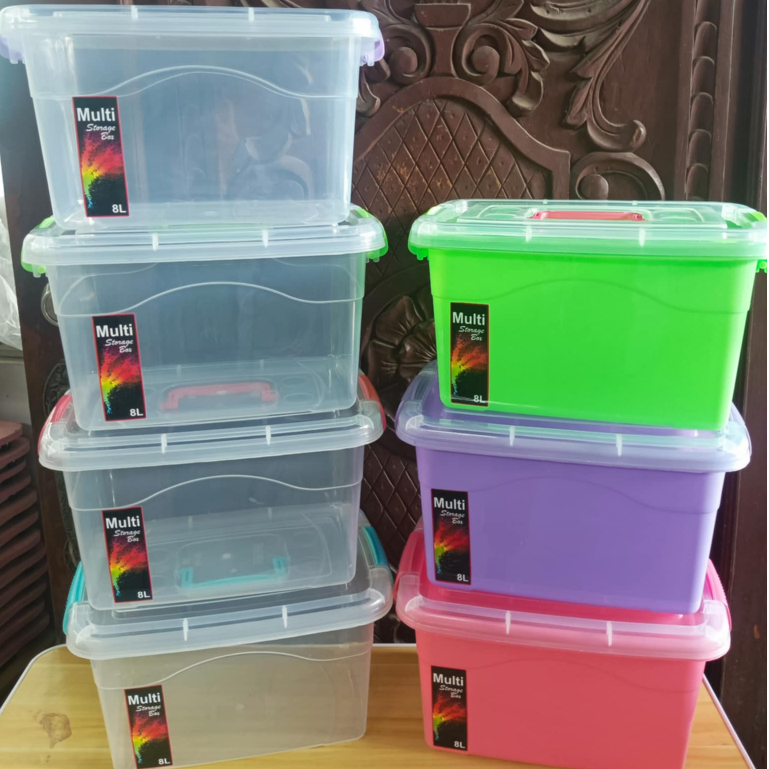 4LITERS & 8LITERS Multi Storage Box Home Organizers | Shopee Philippines
