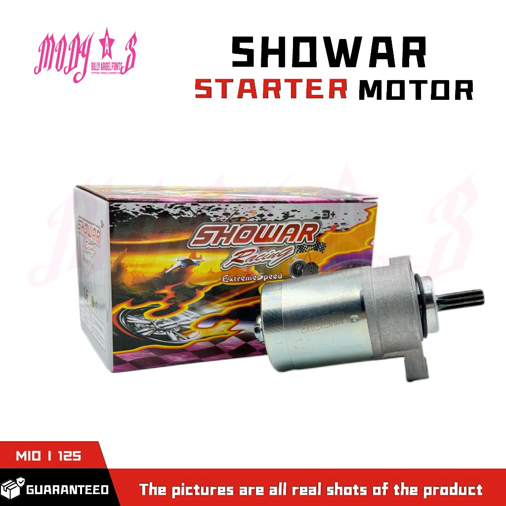 SHOWAR Starter Motor For NMAX V1 V2/AEROX V1 V2/MIO I 125/M3/MIO SOUL I ...