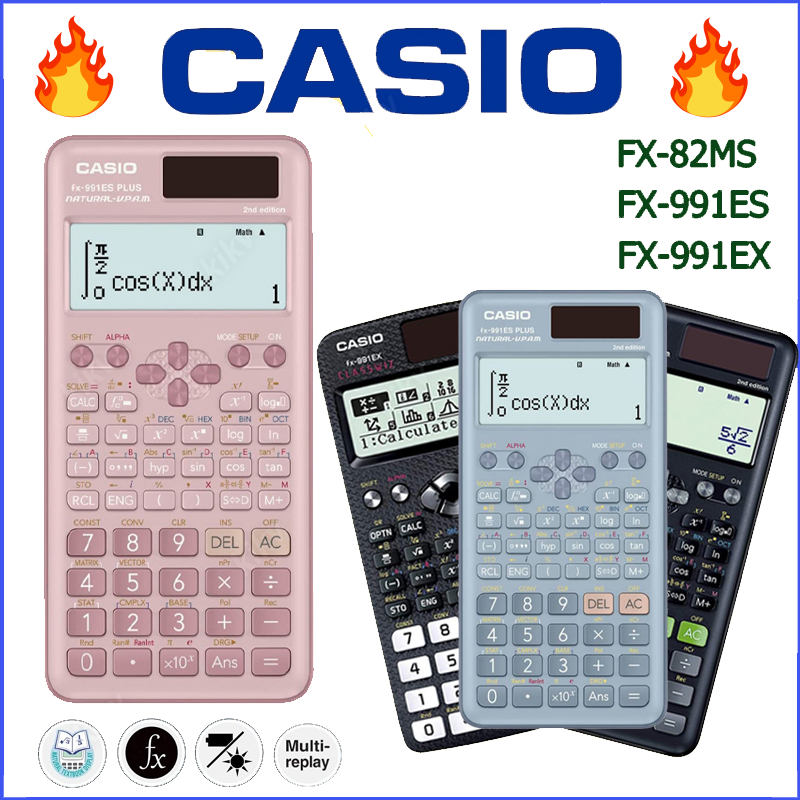 【COD】Scientific Calculator CASIO FX-991ES Plus/FX-991EX New Edition ...